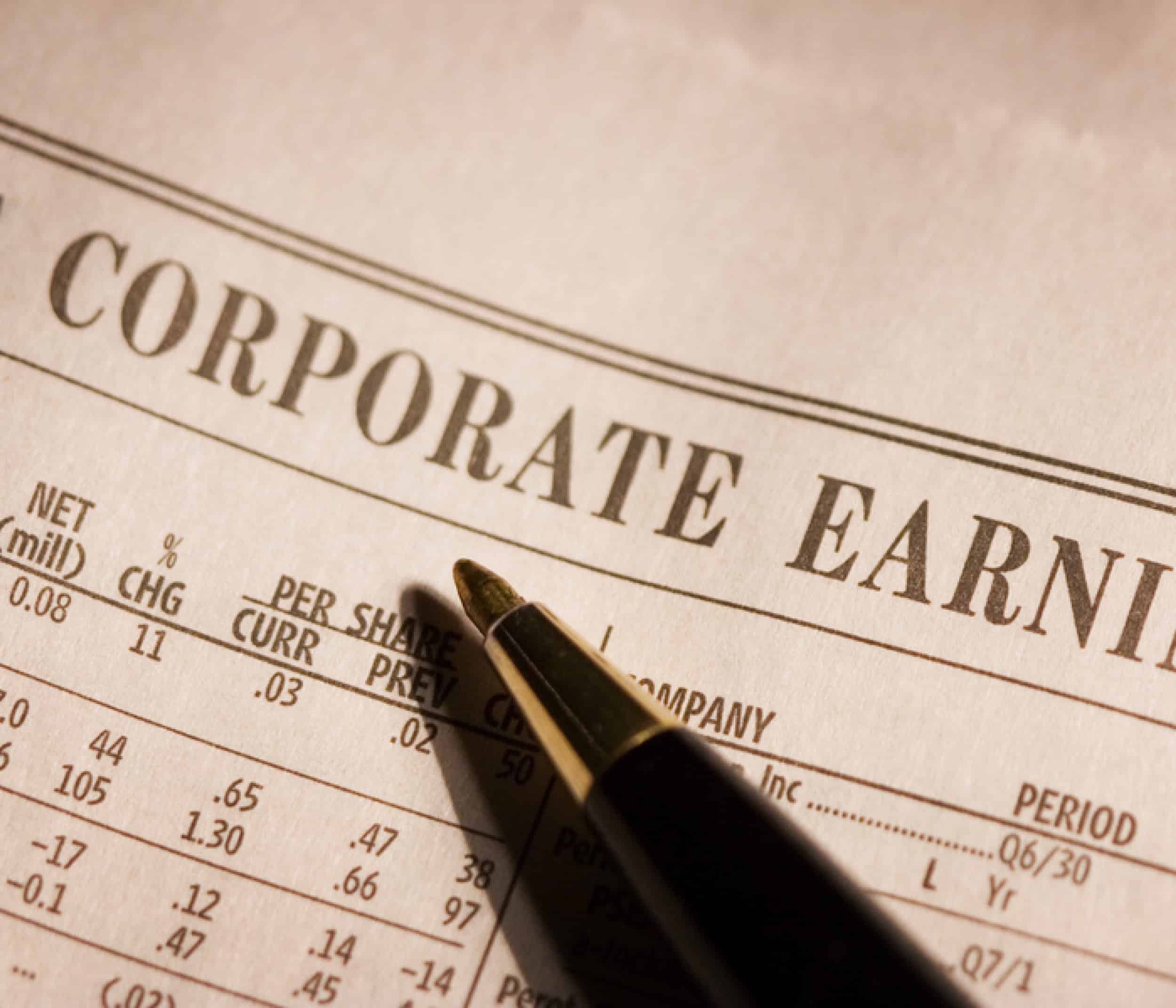 Corporate Earnings in Focus - Scarlet Oak Financial Services