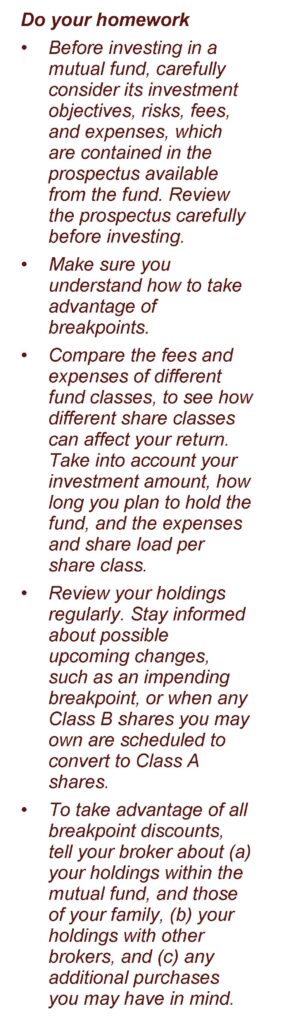 The ABCs of Mutual Fund Share Classes