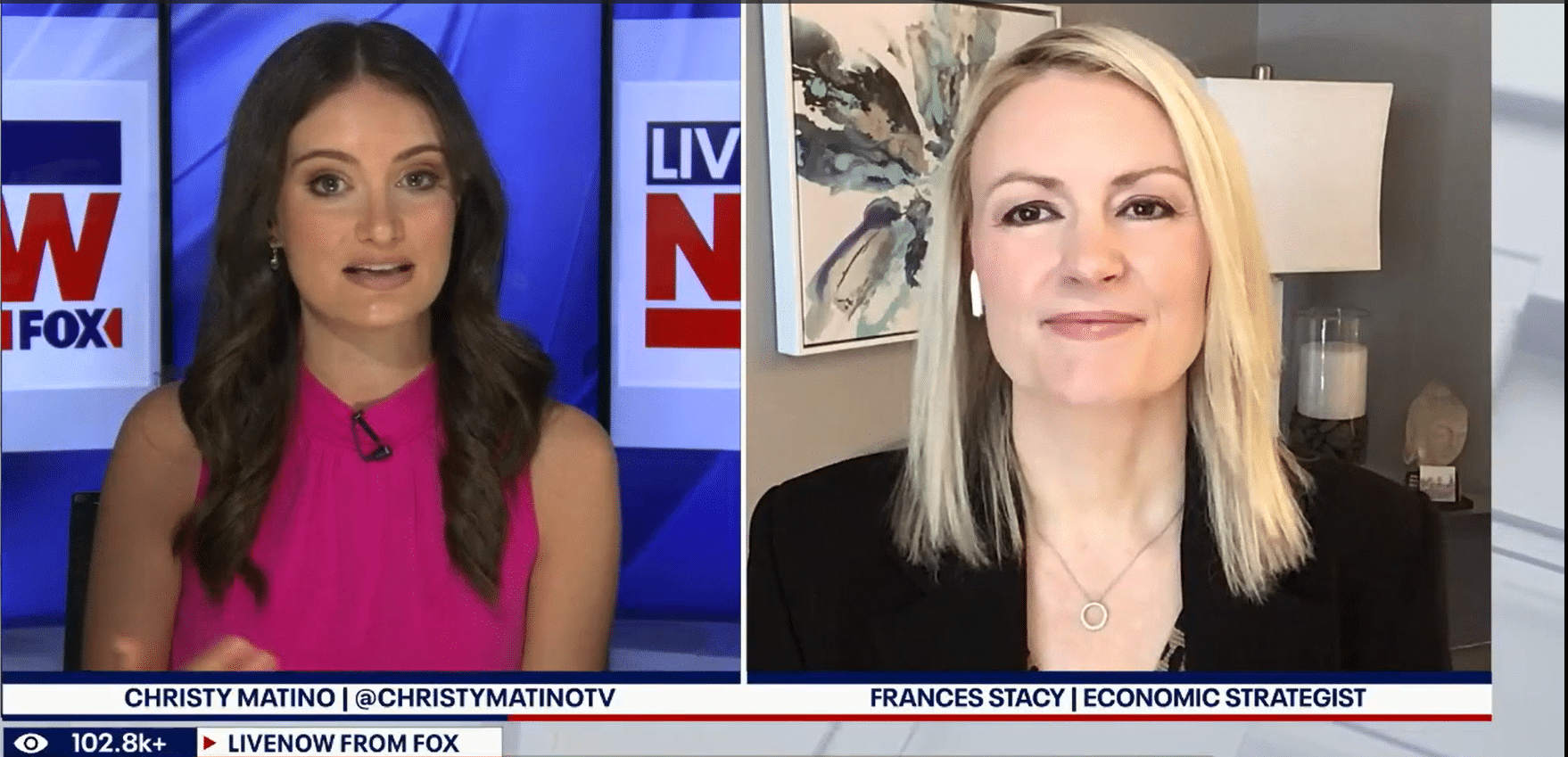 Frances Newton Stacy: LiveNow from Fox [02/15/2025] - Scarlet Oak ...